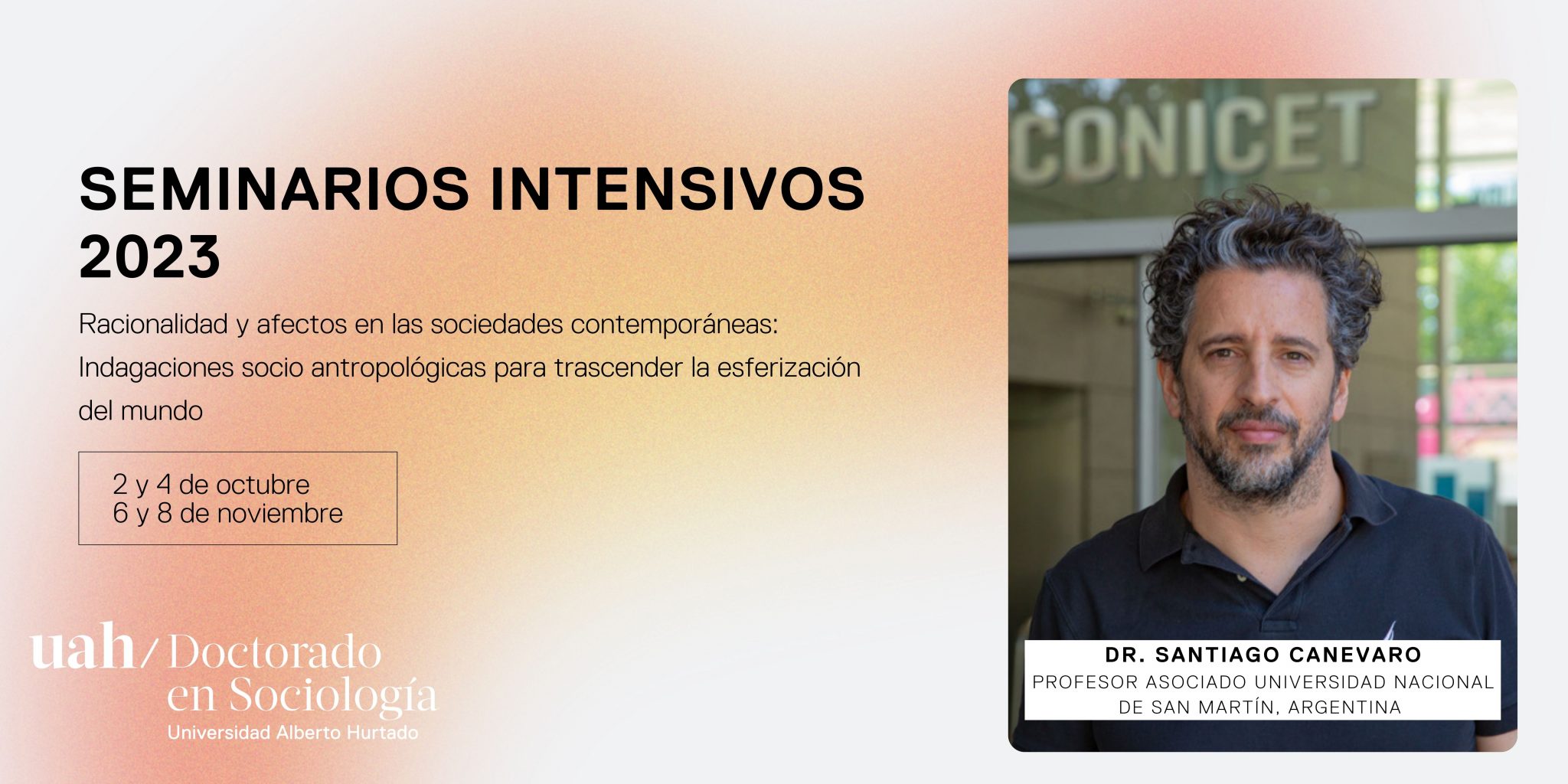 Santiago Canevaro «El curso propuso seleccionar textos en base a las ...